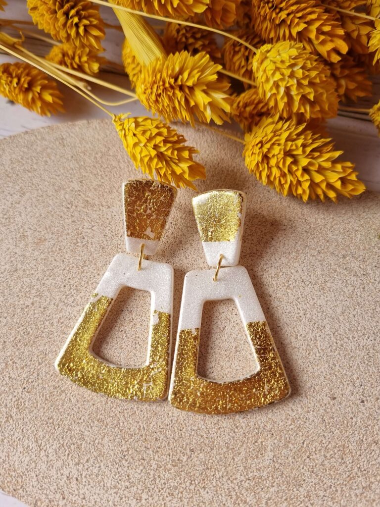 Boucles d’oreilles – Roxane | PerlaRosa Atelier HANDMADE Paris